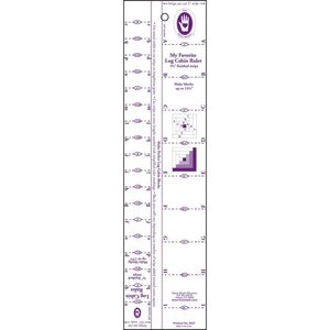 Marti Michell Log cabin ruler 3/4 en 1 1/2 inch|Veltrop Shop - veltropshop